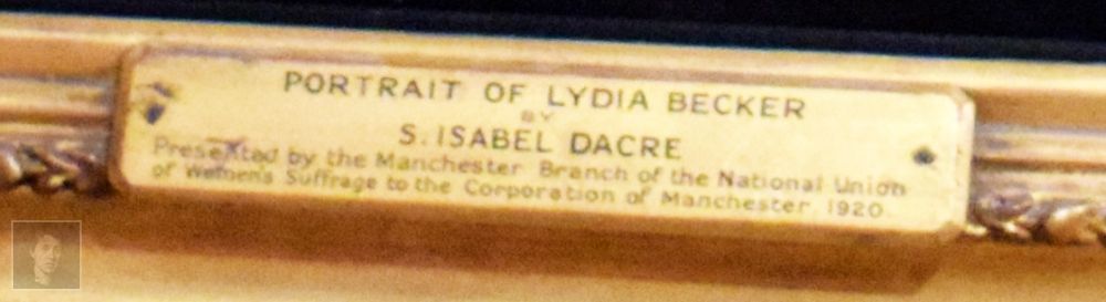 PORTRAIT OF LYDIA BECKER, by S. Isabel Dacre. – ANNIE LOUISA SWYNNERTON ...