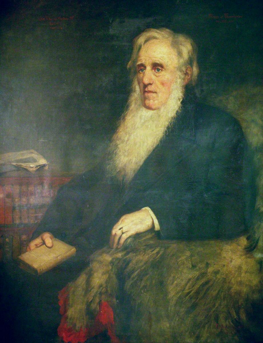 PORTRAIT OF ALDERMAN SIR THOMAS BAKER (MANCHESTER TOWN HALL). – ANNIE ...