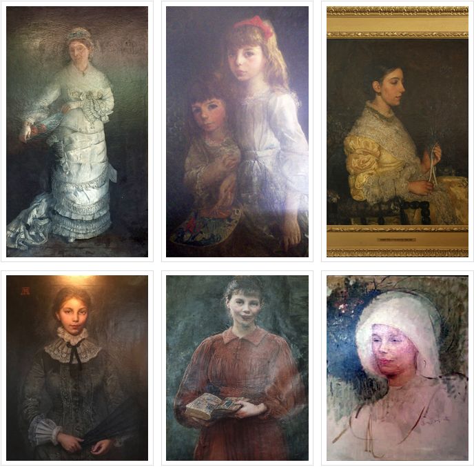 NAMED PORTRAITS. – ANNIE LOUISA SWYNNERTON (1844-1933)