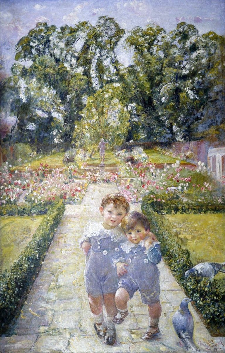 THE FENWICK PORTRAITS – PORTRAIT OF DAVID AND JONATHAN FENWICK, by ...