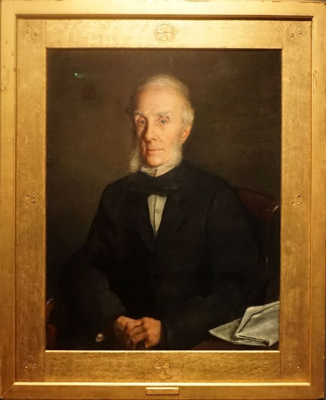 PORTRAIT OF THE REVEREND WILLIAM GASKELL, by Annie Louisa Swynnerton ...